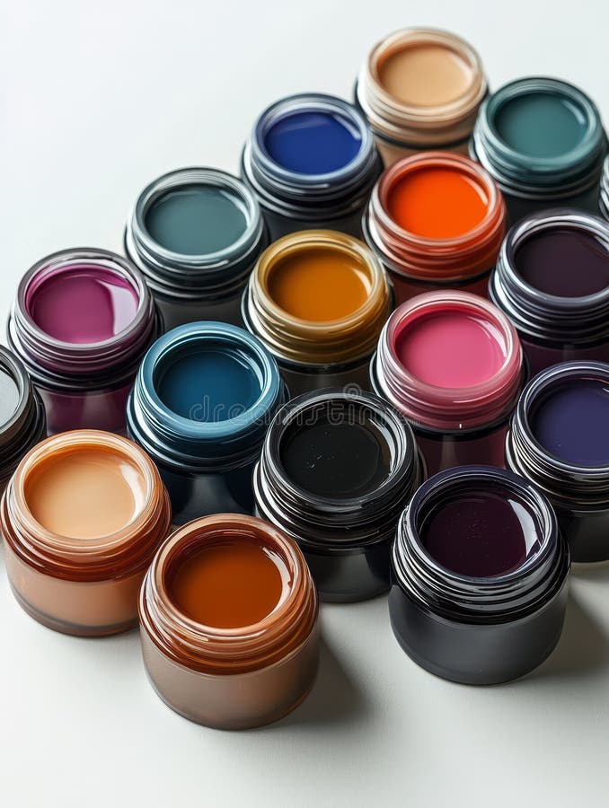 Model of Hair Dye Color Products Stock Image - Image of cosmetic ...