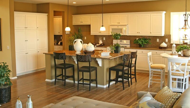 Model Home Interiors stock photo. Image of comfortable - 2157658