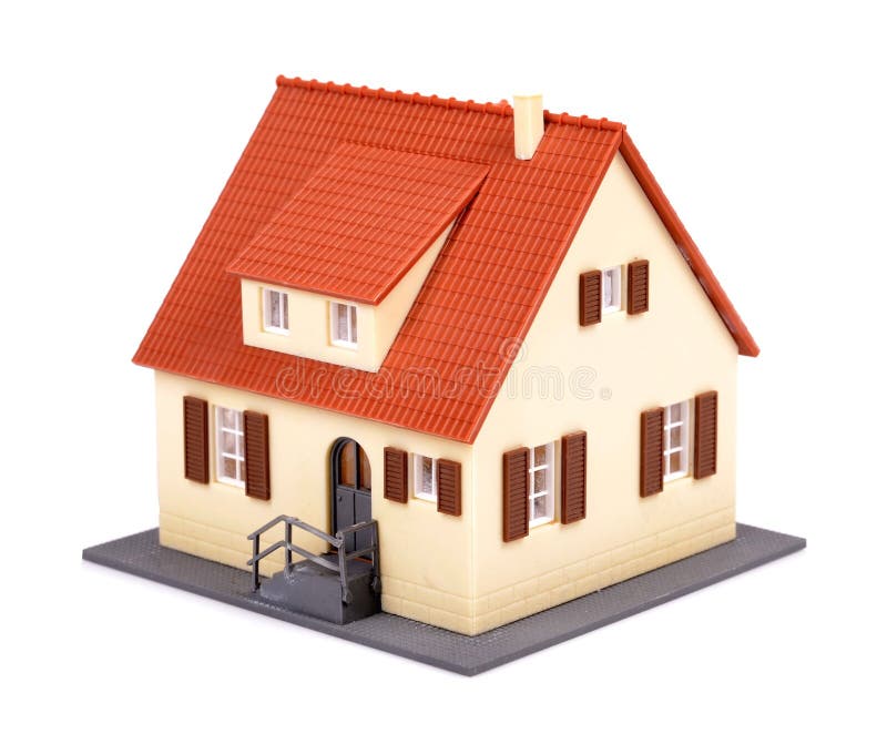 House model stock photo. Image of ecological, arhitecture - 16583322