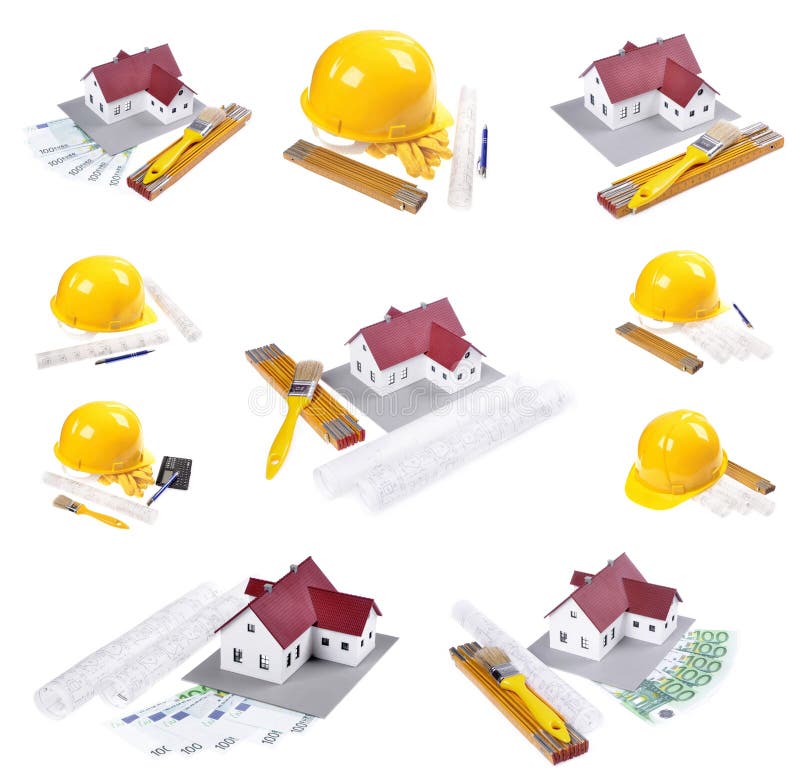Model house stock image. Image of contractor, heavy, industry - 63438763