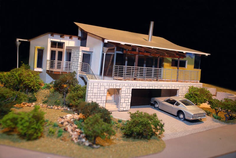 Mini Suburban Model House Stock Photos - Free & Royalty-Free Stock ...