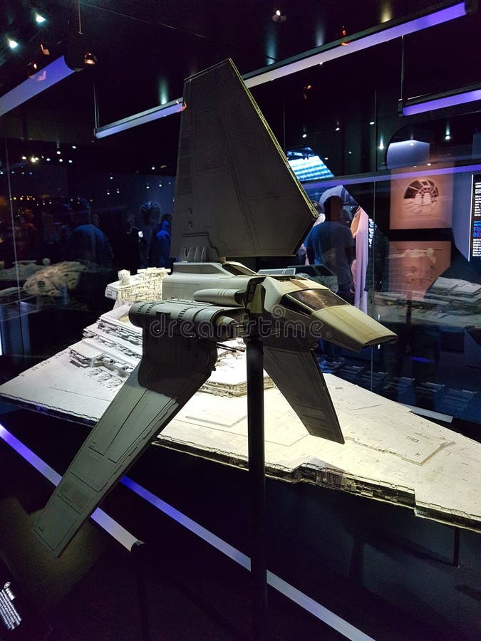 Star Wars Imperial Shuttle editorial stock photo. Image of famous ...
