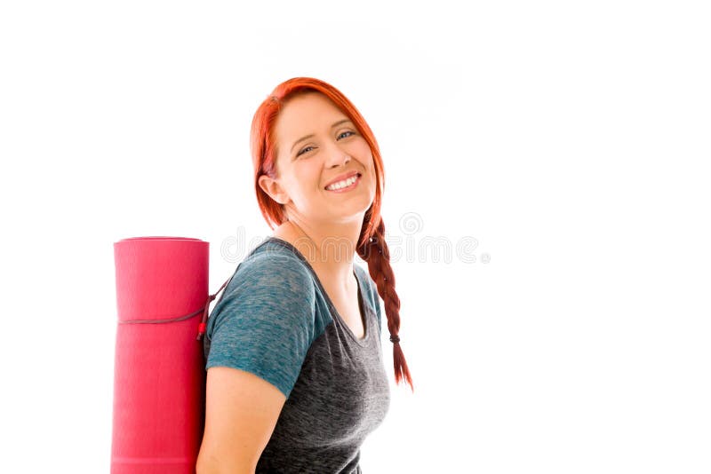 Model Isolated on Plain Background Back Turning Stock Image - Image of ...