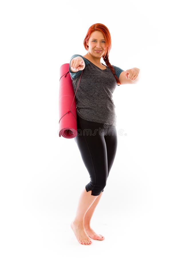 Model Isolated on Plain Background Fingers Stock Photo - Image of ...