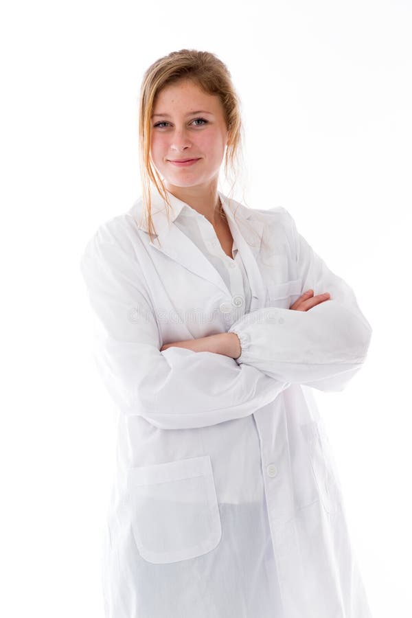 Model Isolated on Plain Background Happy Smiling Stock Photo - Image of ...