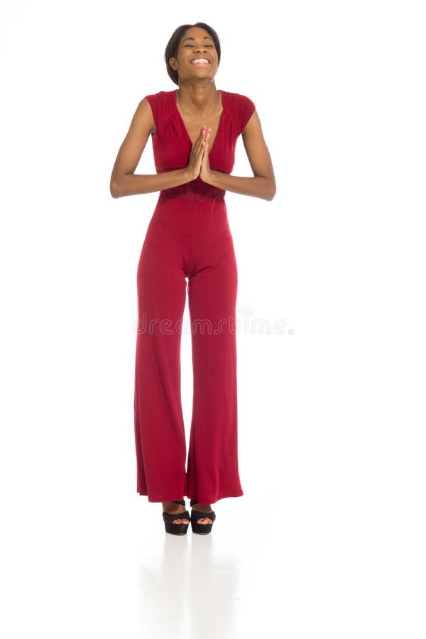 Model isolated praying stock photo. Image of model, religious - 54662618