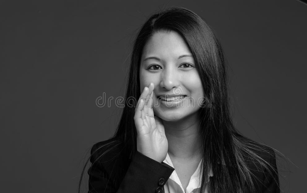 Model Isolated Talking Shouting Voice Stock Image - Image of adult ...