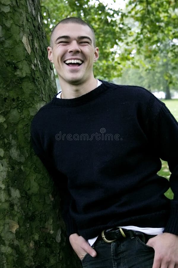 Model Laughing stock photo. Image of smiling, handsome - 1323122