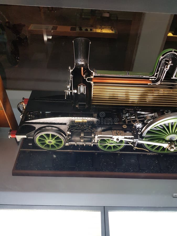 Old Model Locomotive, Made in Resita Editorial Stock Photo - Image of ...