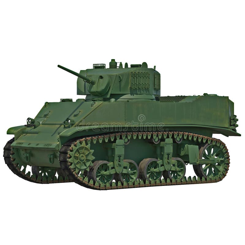 M3 Stuart stock illustration. Illustration of light, star - 2218553