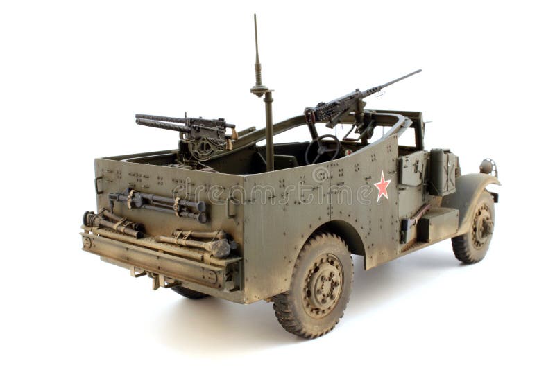 Model M3 Stuart view right stock photo. Image of scale - 40559812