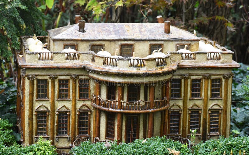 Model of mansion stock image. Image of model, entrance - 101897755