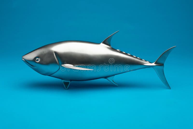Model Marine Fish from Metal. Stock Image - Image of metal, props: 69058255