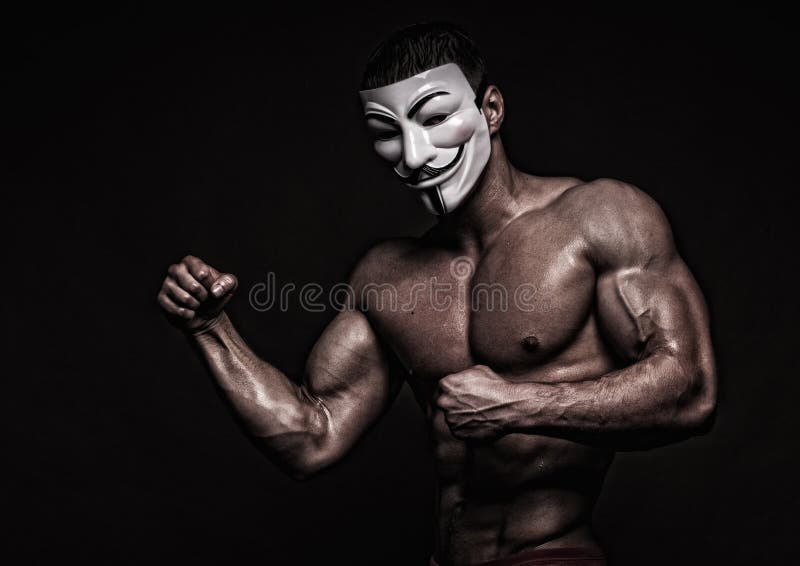 Model in a mask editorial stock image. Image of body - 82526859