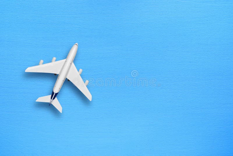 Model of Modern Plane on Table Stock Photo - Image of view, flight ...