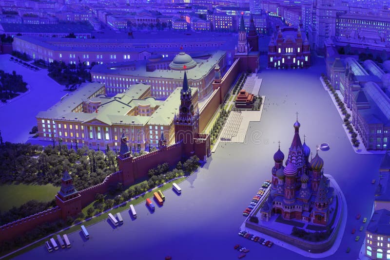 Model Moscow is Capital of USSR Editorial Photo - Image of church ...
