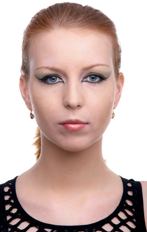 Model in net top stock image. Image of girl, white, sensuality - 8122249