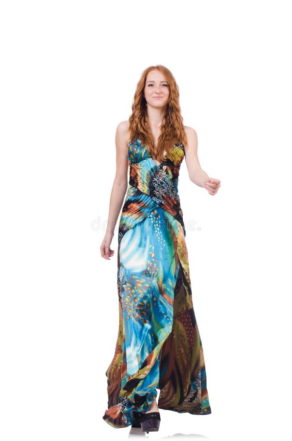 Model in nice dress stock image. Image of fashionable - 36982251