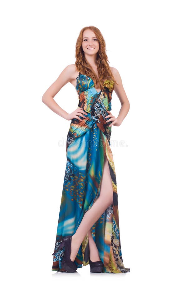 Model in nice dress stock image. Image of fashion, glamour - 36982671