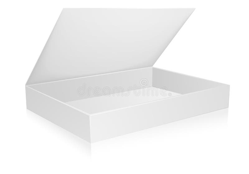 Model Open Doos stock illustratie. Illustration of levering - 90440835