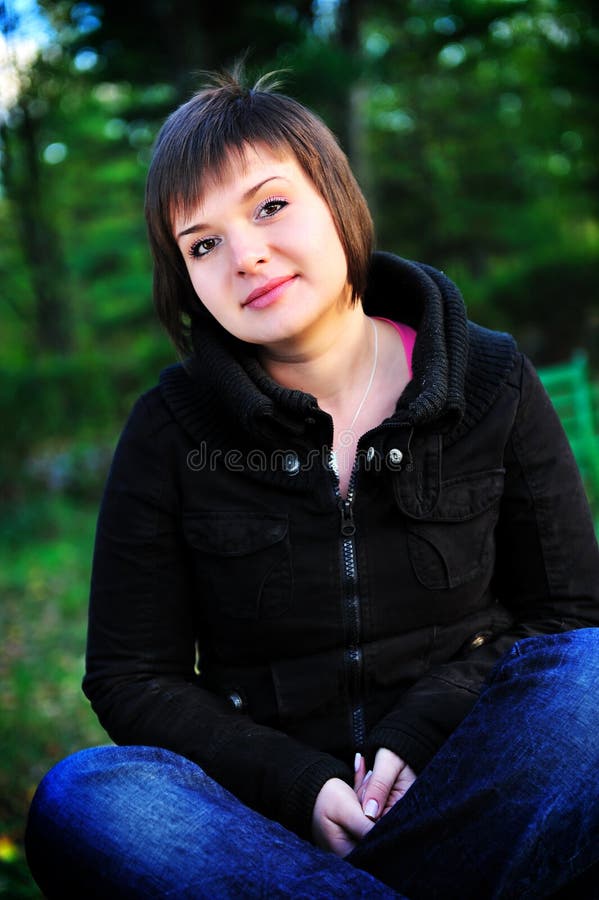 Model outdoor stock photo. Image of lifestyle, face, friendly - 11864664