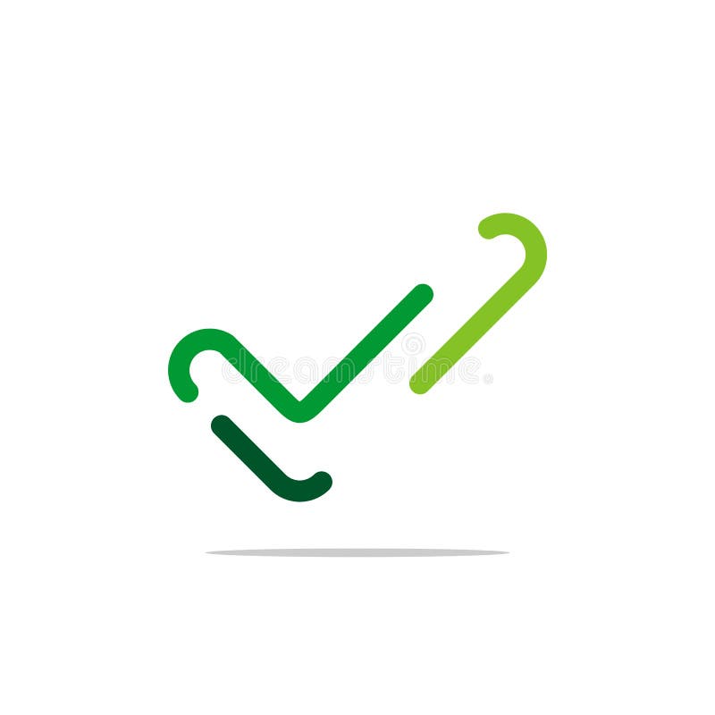 Model Pentru Sigla De Marcare Verde Cu Marcaj Ilustrativ. Vector 10 ...