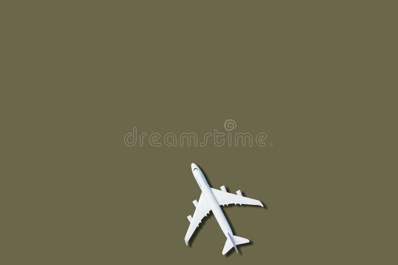 Model Plane, Airplane on Blue Pastel Color Background with Copy Space ...