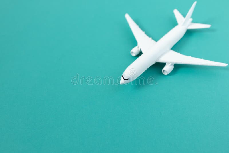 Model Plane,airplane on Pastel Color Background Stock Photo - Image of ...