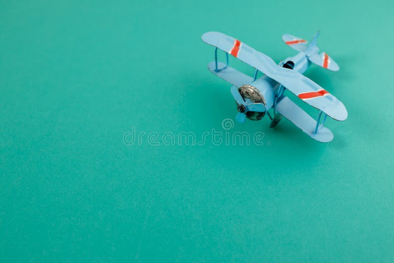 Model Plane,airplane on Pastel Color Background Stock Photo - Image of ...