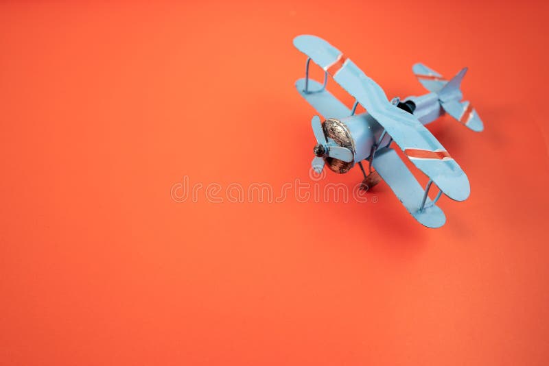 Model Plane,airplane on Pastel Color Background Stock Photo - Image of ...