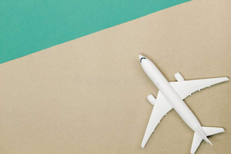 Model Plane,airplane on Pastel Color Background Stock Photo - Image of ...