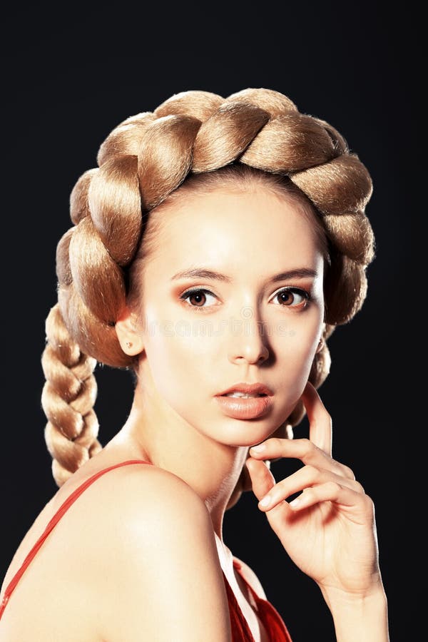 Model portrait stock image. Image of luxury, modern, salon - 28590757