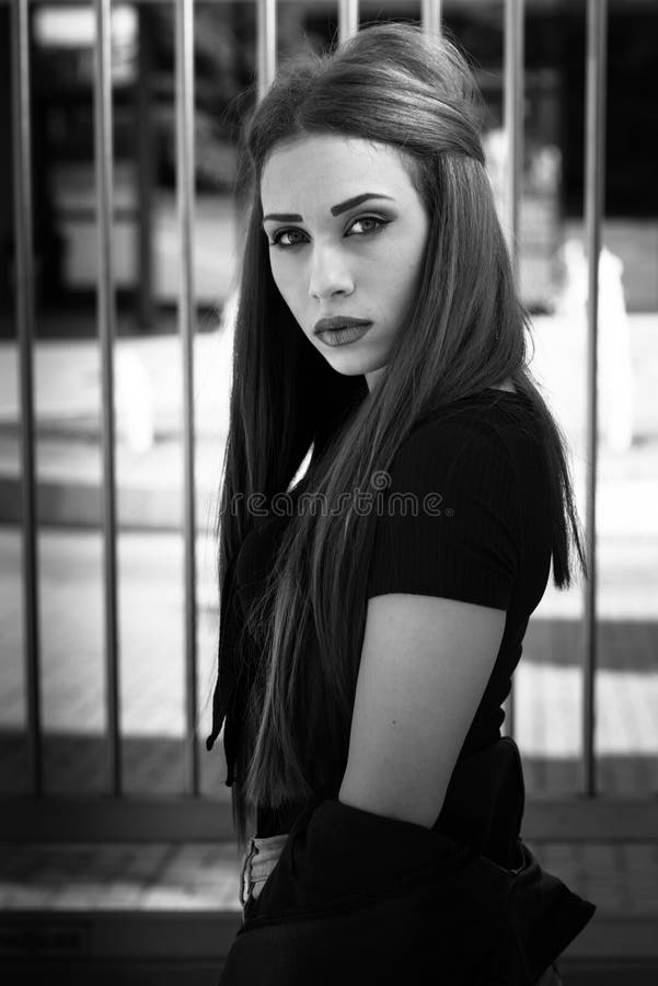 Model stock image. Image of woman, looking, hair, charming - 92349651