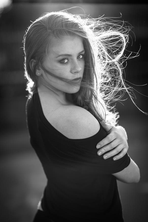 Model stock photo. Image of fashionable, outdoor, people - 92355450