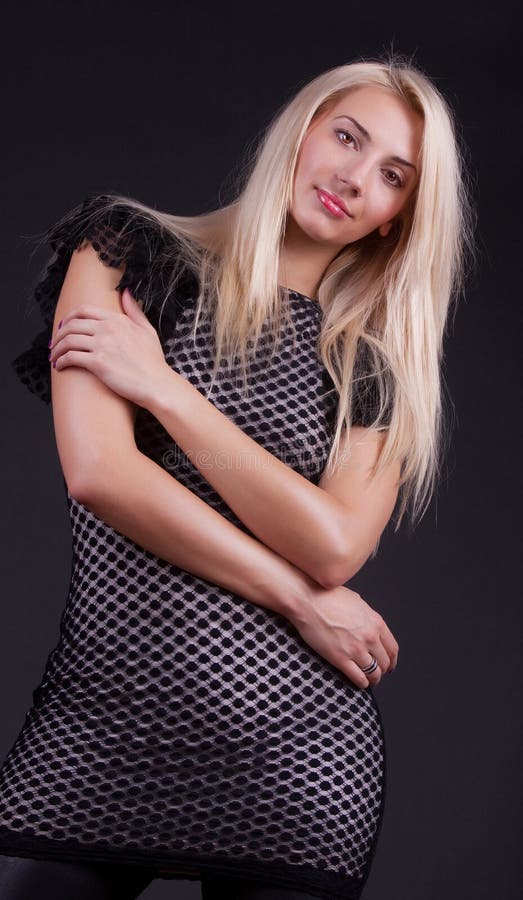 Model is posing stock image. Image of happy, elegance - 13307007