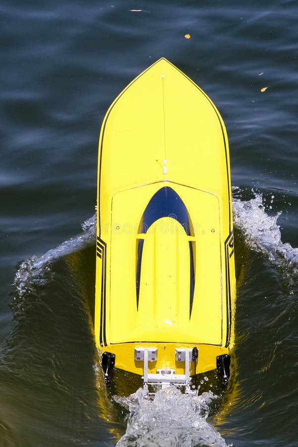Model power boat stock image. Image of electronic, boating - 18571449