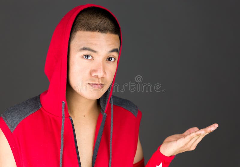 Model Presenting Showcasing with Hand Stock Image - Image of ...