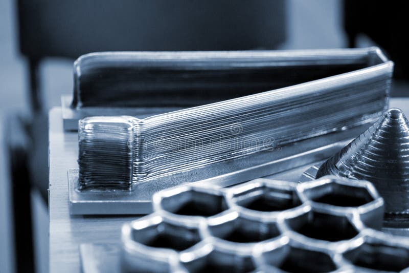 Model Printed 3D Printer from Metal Object Created 3D Printer Melting ...