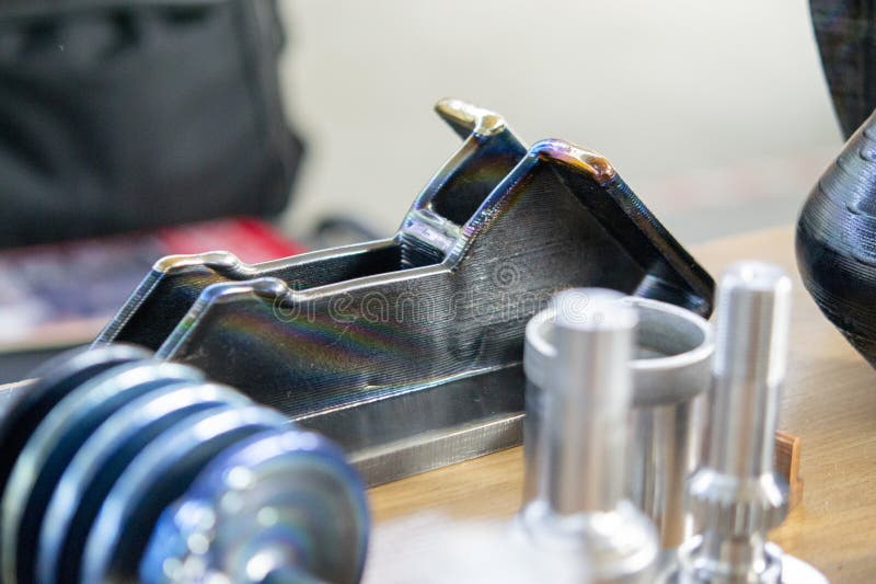 Model Printed 3D Printer from Metal Object Created 3D Printer Melting ...