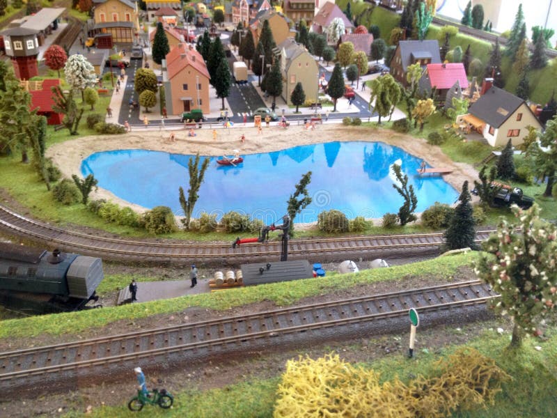 Model railroad editorial photography. Image of collection - 73514747