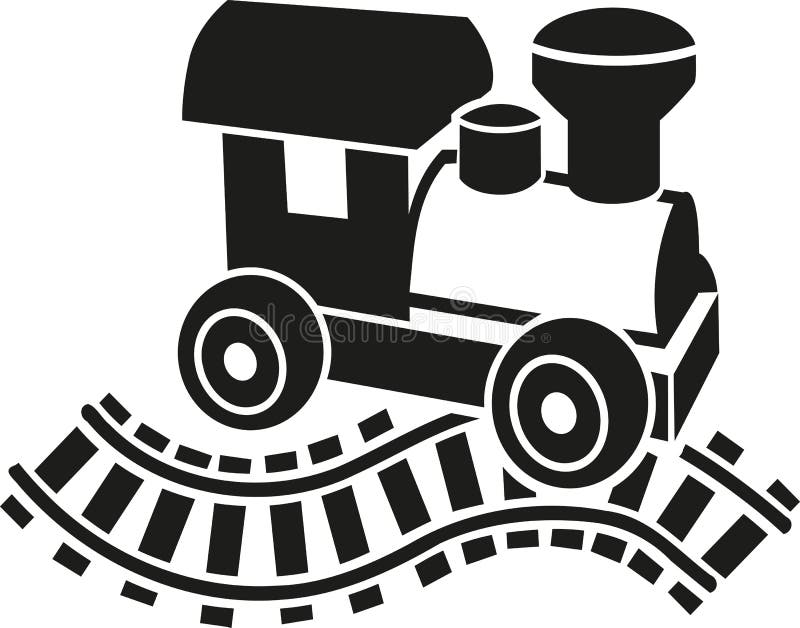 Railway Icon Set, Rails Symbol, Train Tracks Sign, Railroad Pictogram ...