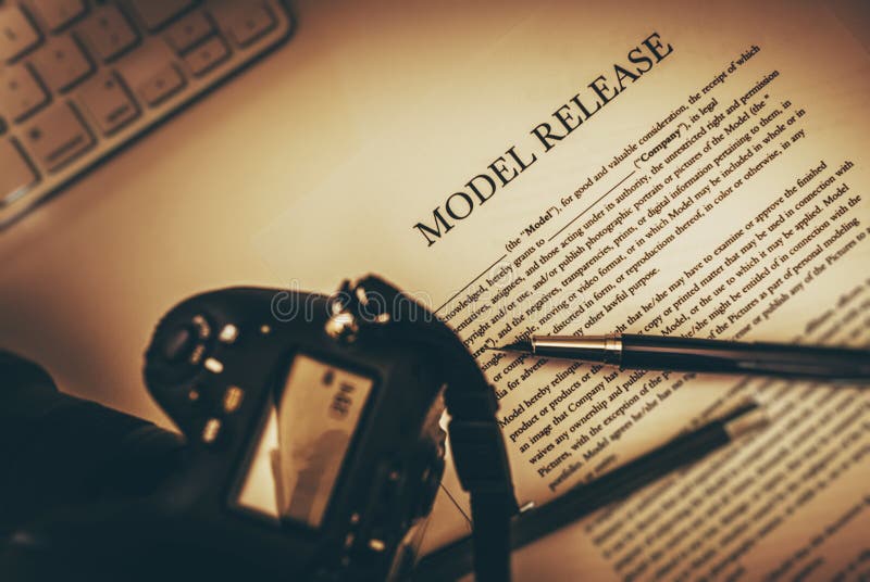 Model Release Form stock image. Image of paperwork, text - 29066923