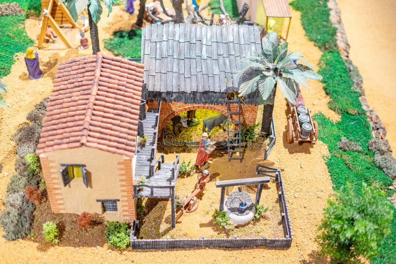 Model Representing People in Rural Life, Inserted in a Catholic ...