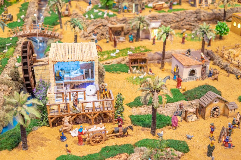 Model Representing People in Rural Life, Inserted in a Catholic ...