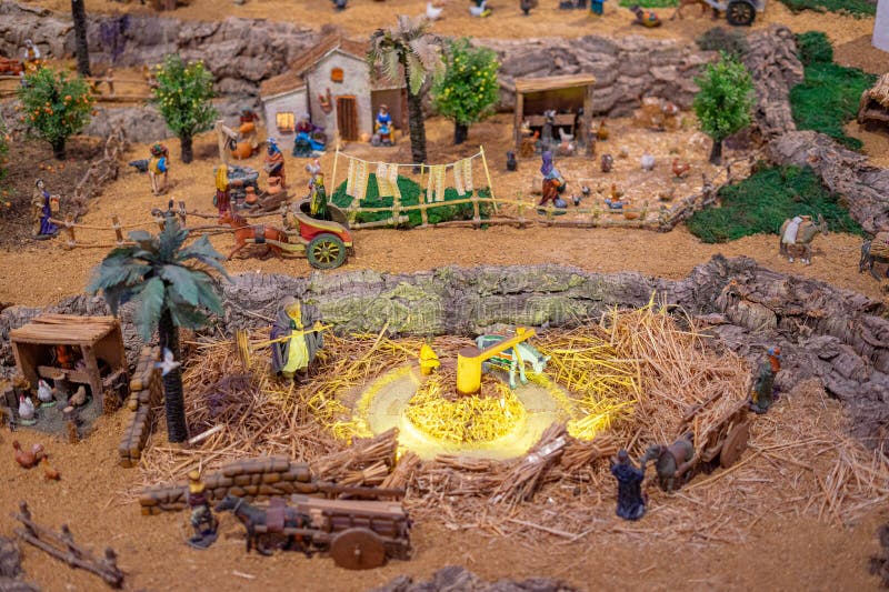 Model Representing People in Rural Life, Inserted in a Catholic ...