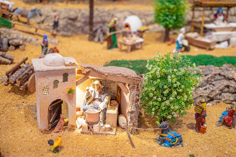 Model Representing People in Rural Life, Inserted in a Catholic ...