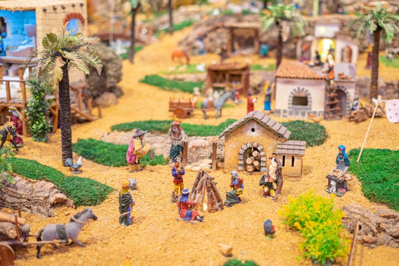 Model Representing People in Rural Life, Inserted in a Catholic ...