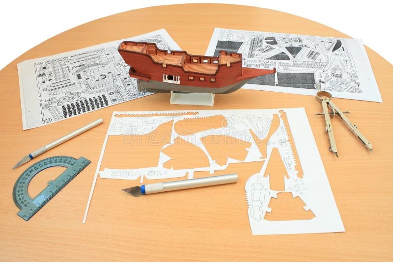 Model ship. stock image. Image of activity, object, boat - 13266807