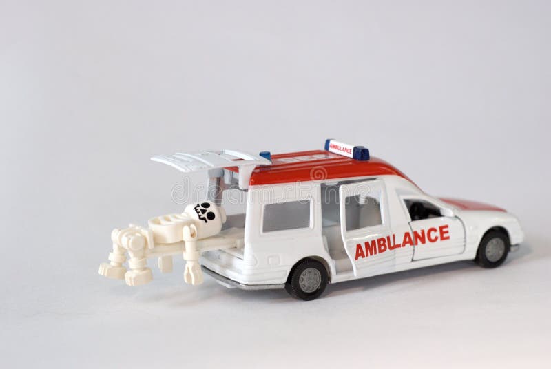 Playmobil - Doctor, Ambulance and Warning Sign Editorial Photography ...