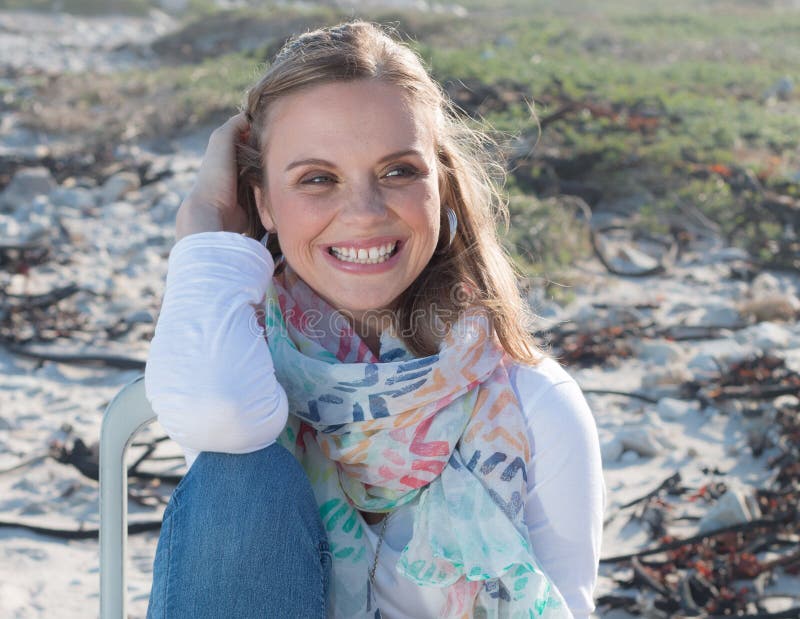 Model smiling casual wear stock photo. Image of happy - 75153684